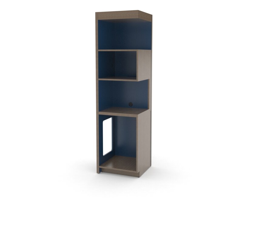 Inset Amenity Tower,Cabinet